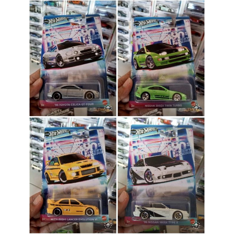 Jual Sepaket Hotwheels JDM 90s Street Scene (4 biji sesuai foto ...