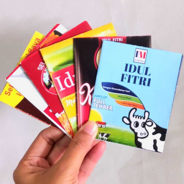 Jual Amplop Lebaran Custom Gambar Snack (Pendek) | Shopee Indonesia