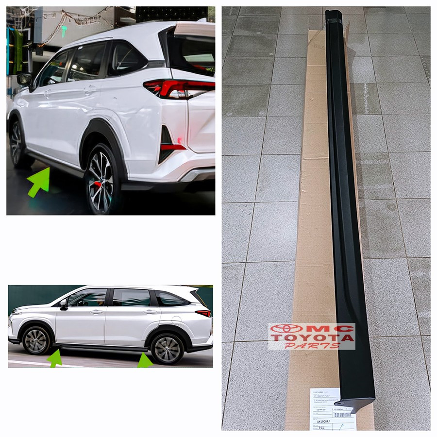 Jual Moulding Rock Panel Cover Side Skrit Bodykit Sisi Bawah Pintu ...