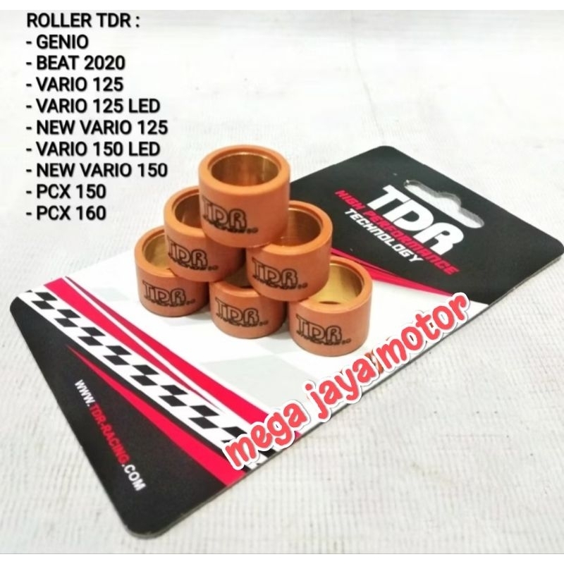 Jual Roller racing TDR pnp Genio/Scoopy New/Beat Deluxe/Vario125/150 ...