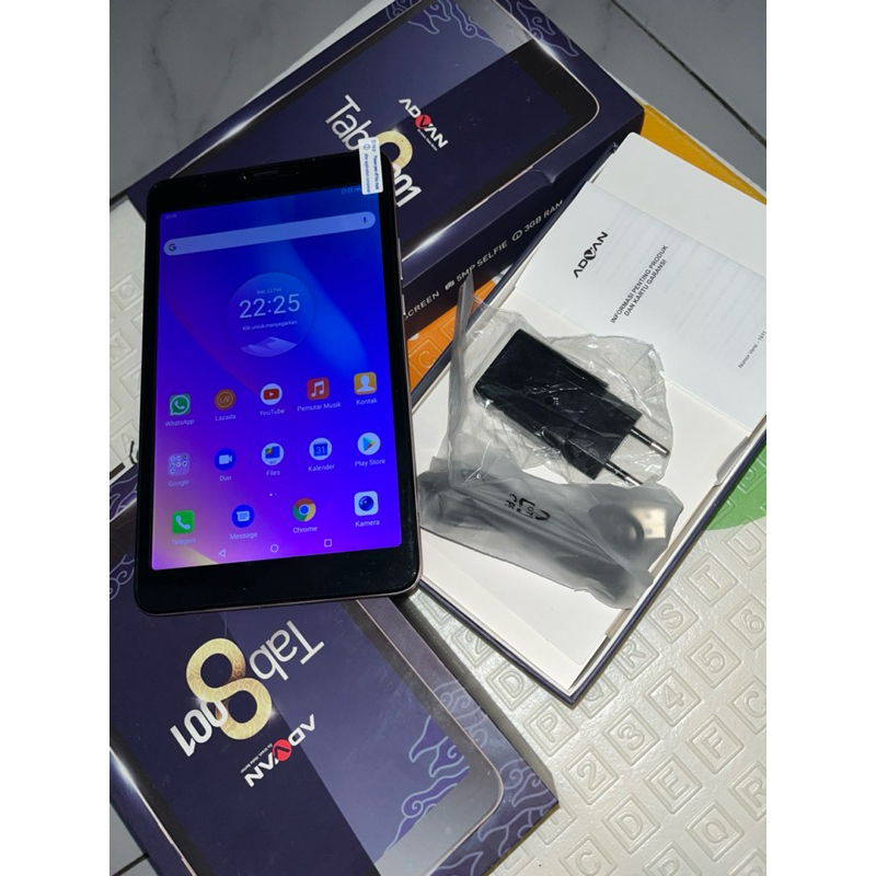 Jual Tablet Advan G-Tab 8001 Ram 3/32GB Lengkap Normal | Shopee Indonesia
