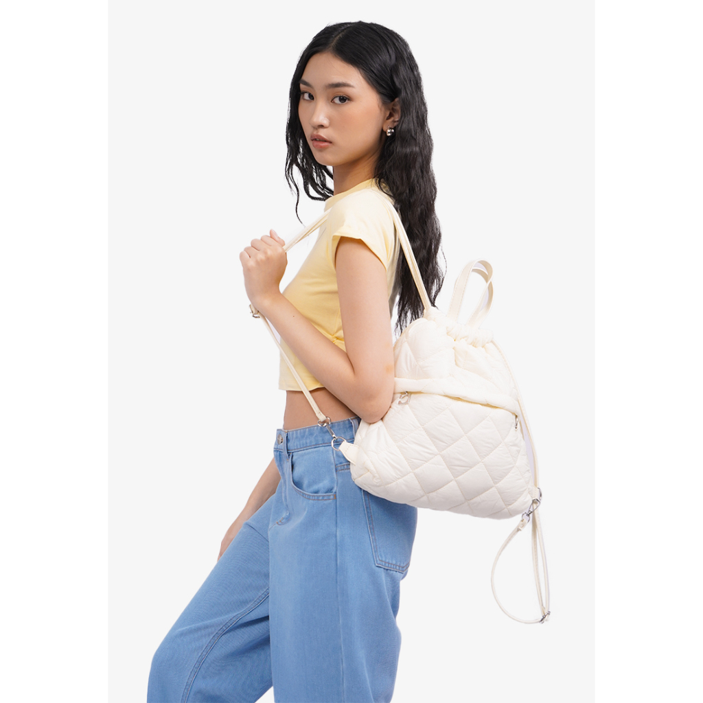 Jual COLORBOX Ivory Backpack | Shopee Indonesia