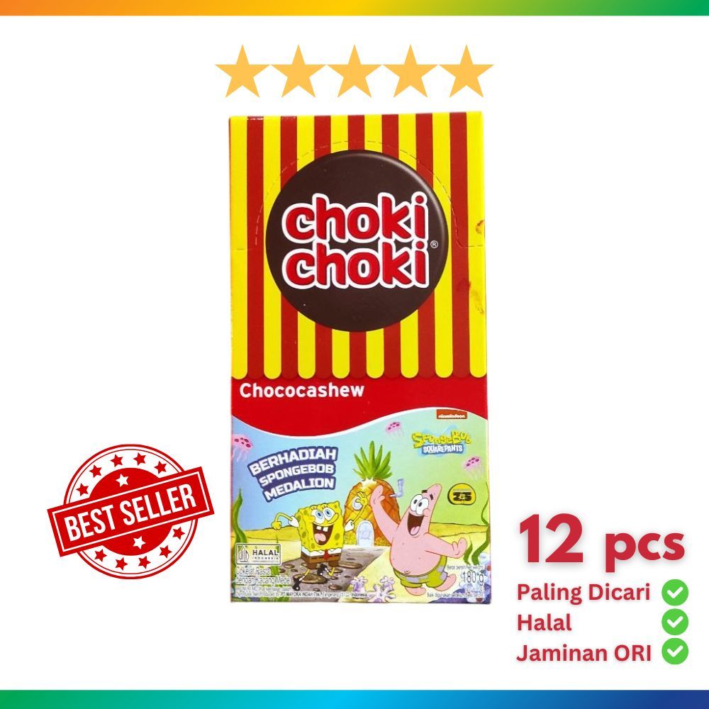 Jual [EXP 2026] Choki Choki Chococashew TERLARIS 1 Box (20 x 9g ...
