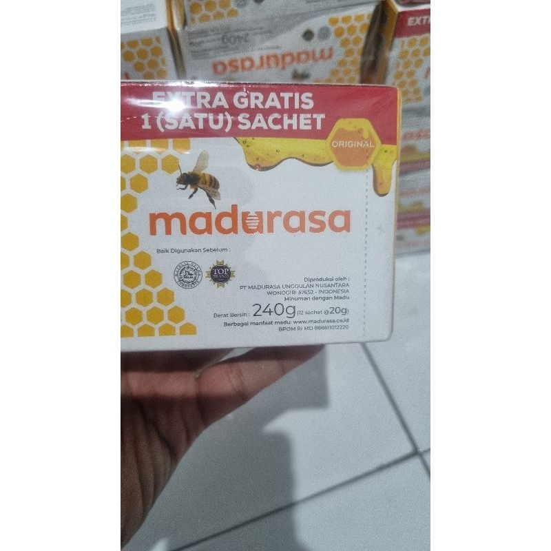 Jual MADURASA ORIGINAL 1 BOX ISI 12 SACHET GRATIS 1 SACHET | Shopee Indonesia