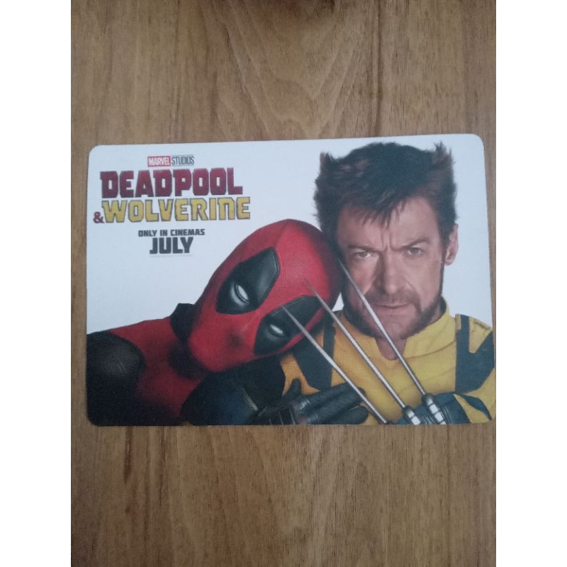 Jual Deadpool & Wolverine Cinepolis Post Card | Shopee Indonesia