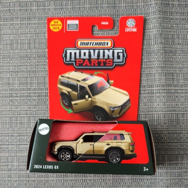 Jual Matchbox Lexus GX Cream Moving Parts | Shopee Indonesia