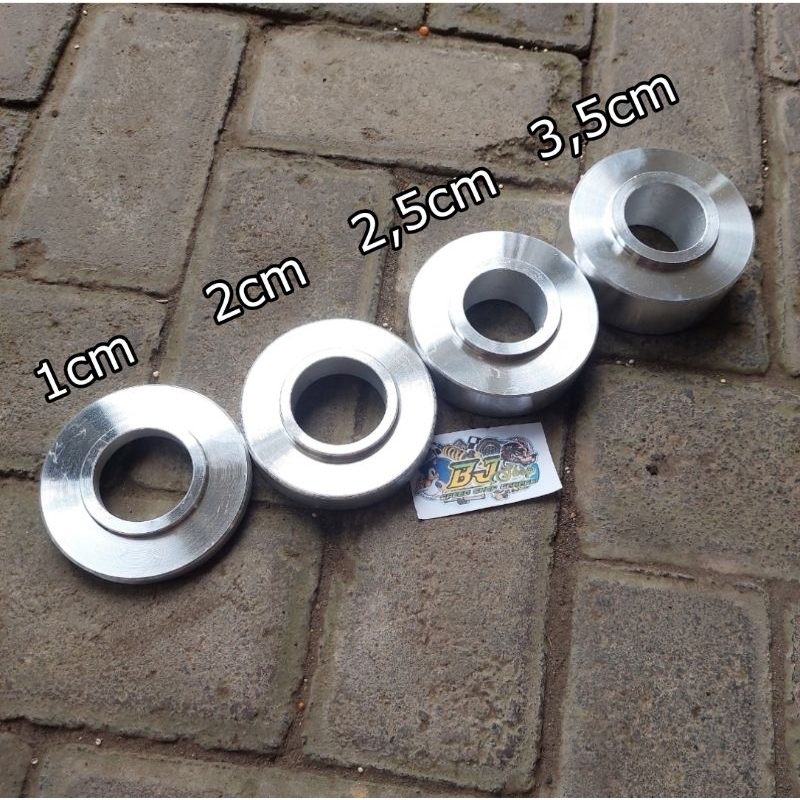 Jual Plendes Adaptor Cakram Depan Honda Supra 125 Karisma Disc Datar ...