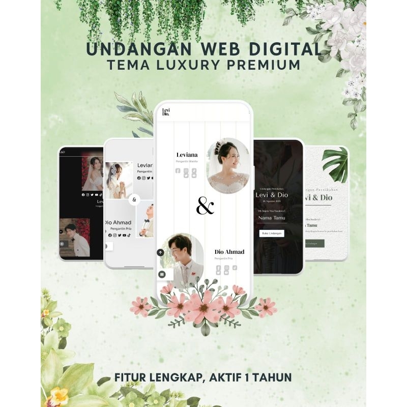 Jual CREATIVE INVEE SUPER PREMIUM UNDANGAN DIGITAL UNDANGAN PERNIKAHAN UNDANGAN DIGITAL ...