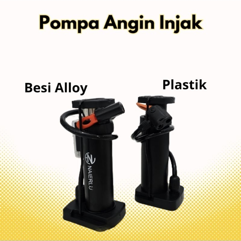 Jual Pompa Angin Injak Pompa Ban Injak Foot Pump | Shopee Indonesia