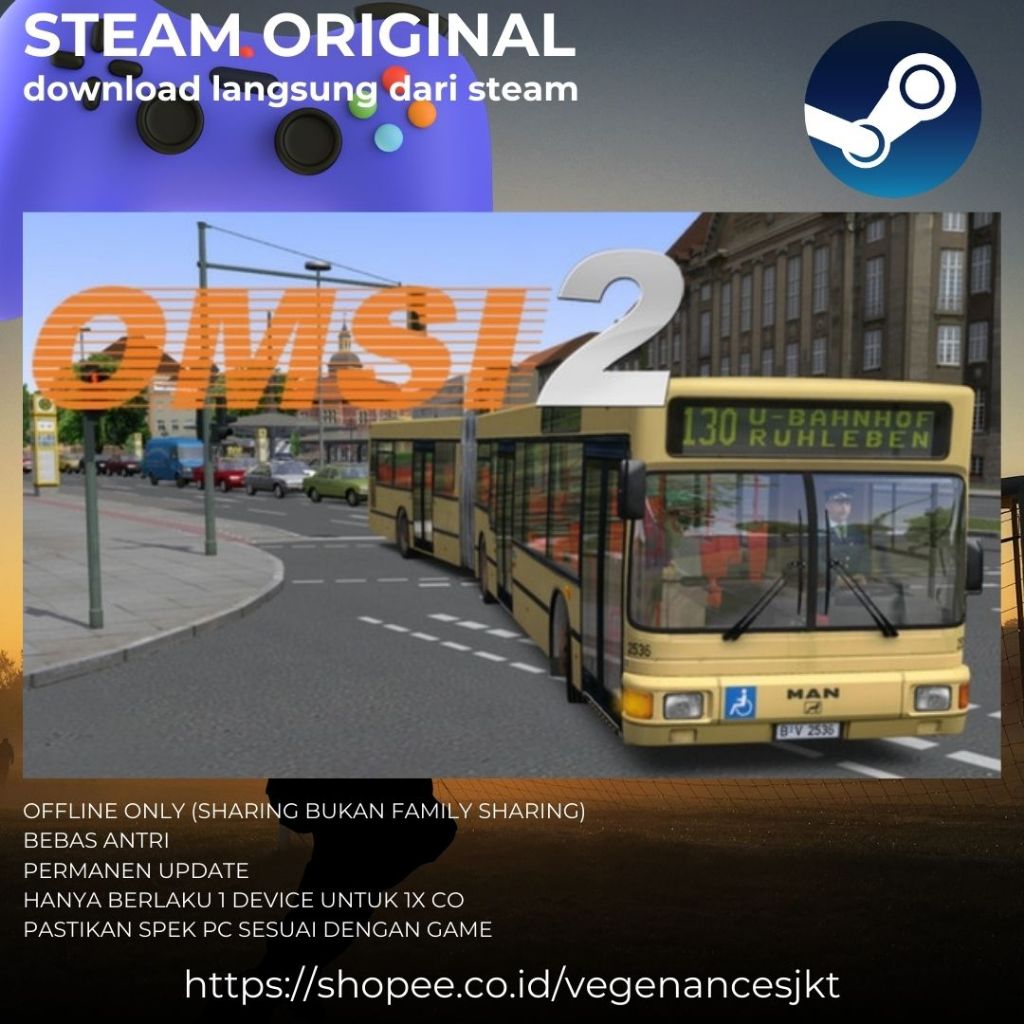 Jual OMSI 2 PC Game Sharing Original + Latest Update | Shopee Indonesia