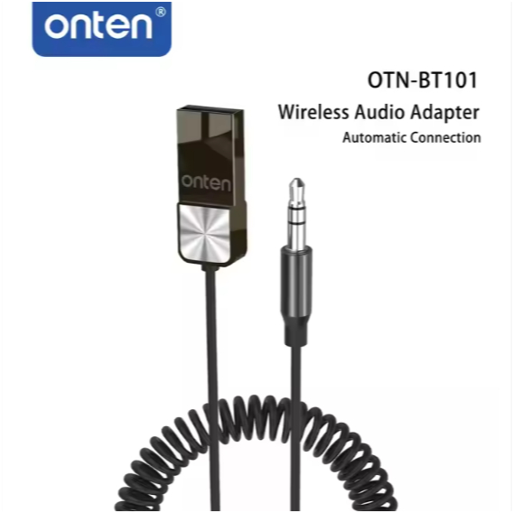 Jual Onten Bluetooth Audio Receiver Cable OTN-BT101 | Shopee Indonesia