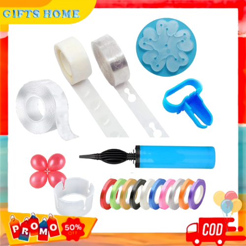 Jual Lem/Ring/Alat dekorasi balon/Klip balon/Ring balon/alat rangkai ...