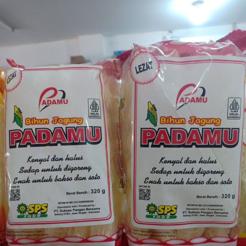 Jual Bihun Jagung Padamu 320g , 160g | Shopee Indonesia