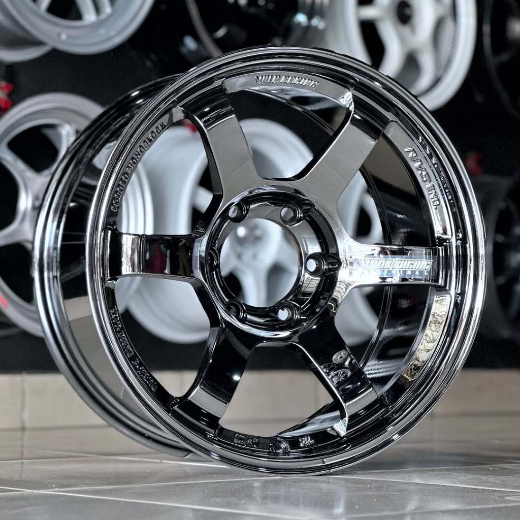 Jual Velg Mobil Ring 18 | Velg Volkrays TE37 Progressive Ring 18 Lebar 9 Pcd 6x139.7 Et 0 Warna ...