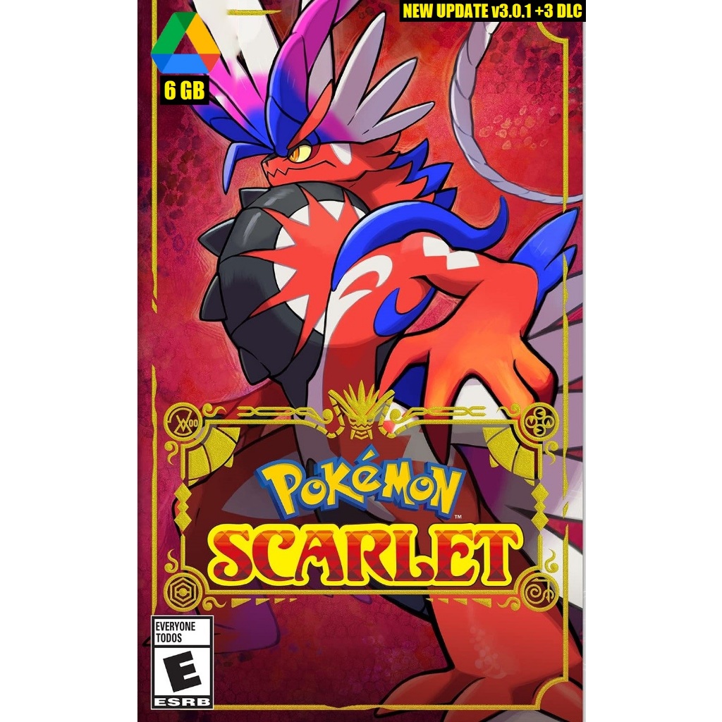 Jual PC Games Pokemon Scarlet + Emu RyujinX + Update +DLC | Shopee ...