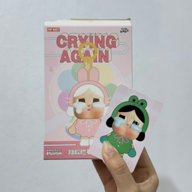 Jual Cry Baby Crying Again Bee / Frog Ori Popmart Indo | Shopee Indonesia