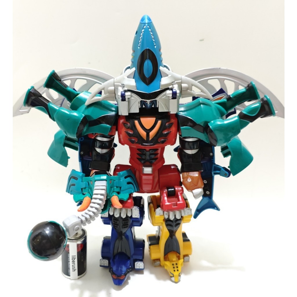 Jual Set Bandai geki ranger geki zord megazord geki bat geki elephant ...