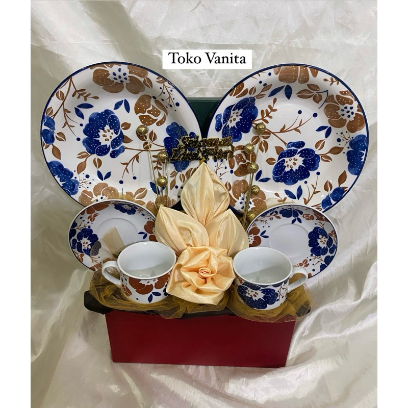 Jual Parcel lebaran idul fitri Hampers Natal 2024 Teaset Bunga | Shopee ...