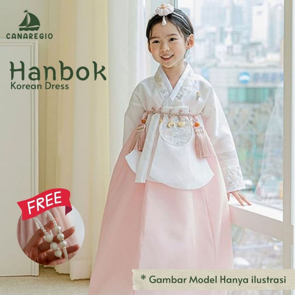 Jual Hanbok Anak Korea BROCADE Rok Organza Dress Hanfu | Shopee Indonesia