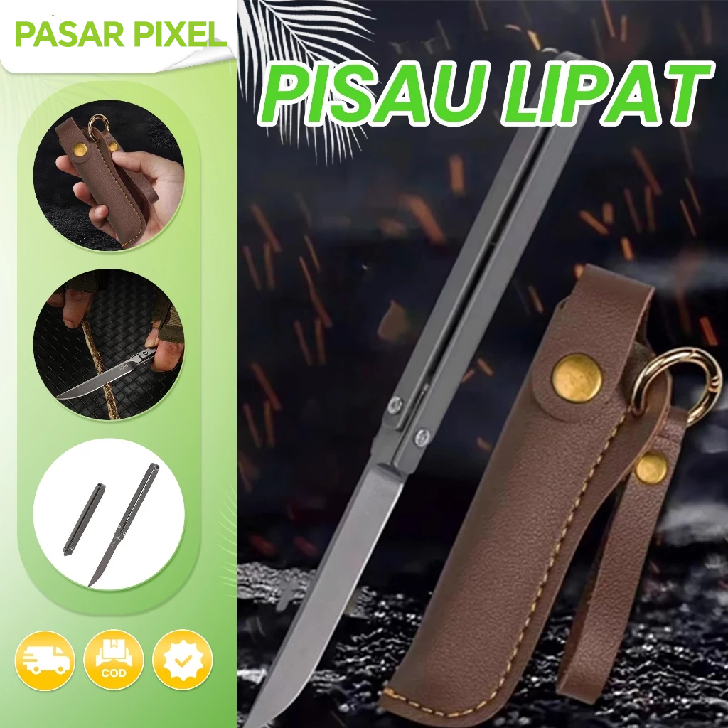 Jual Pisau mekanis mini baja tahan karat pisau buah portabel pisau ...