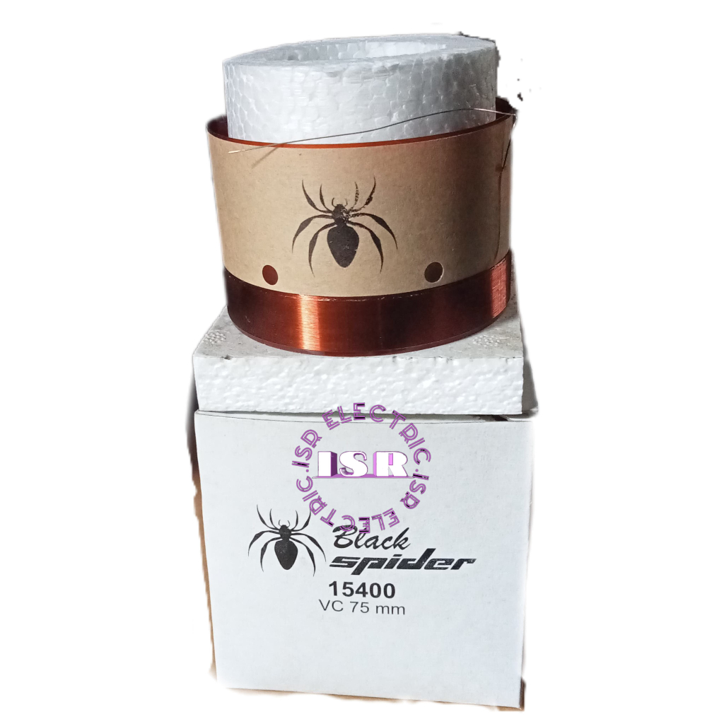 Jual SPOOL/SPUL SPEAKER BLACK SPIDER 15400 inch LB 75 MM | Shopee Indonesia