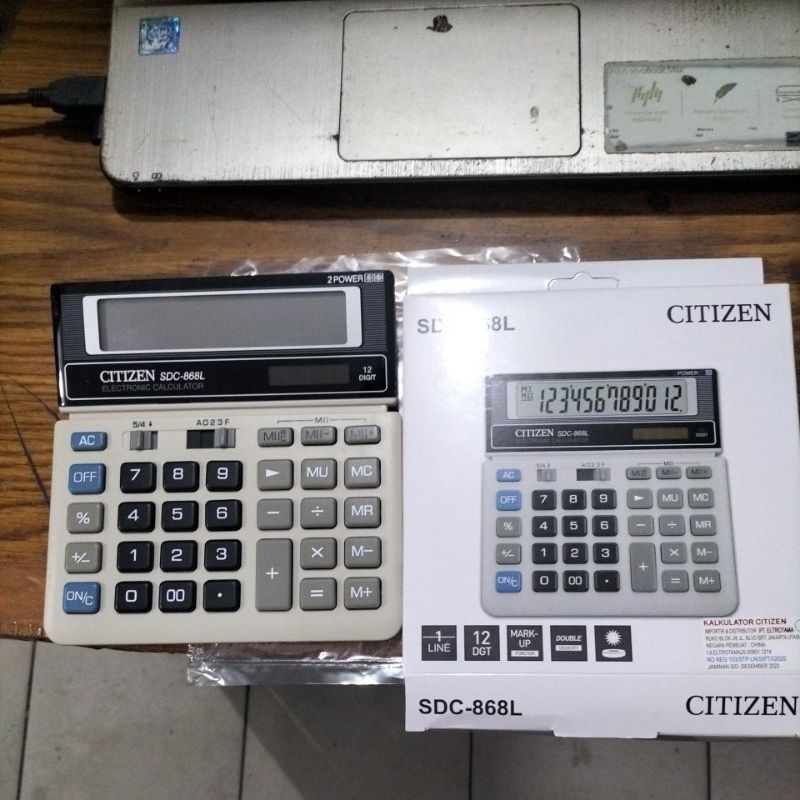 Jual Citizen SDC-868L Kalkulator Digital Original. | Shopee Indonesia
