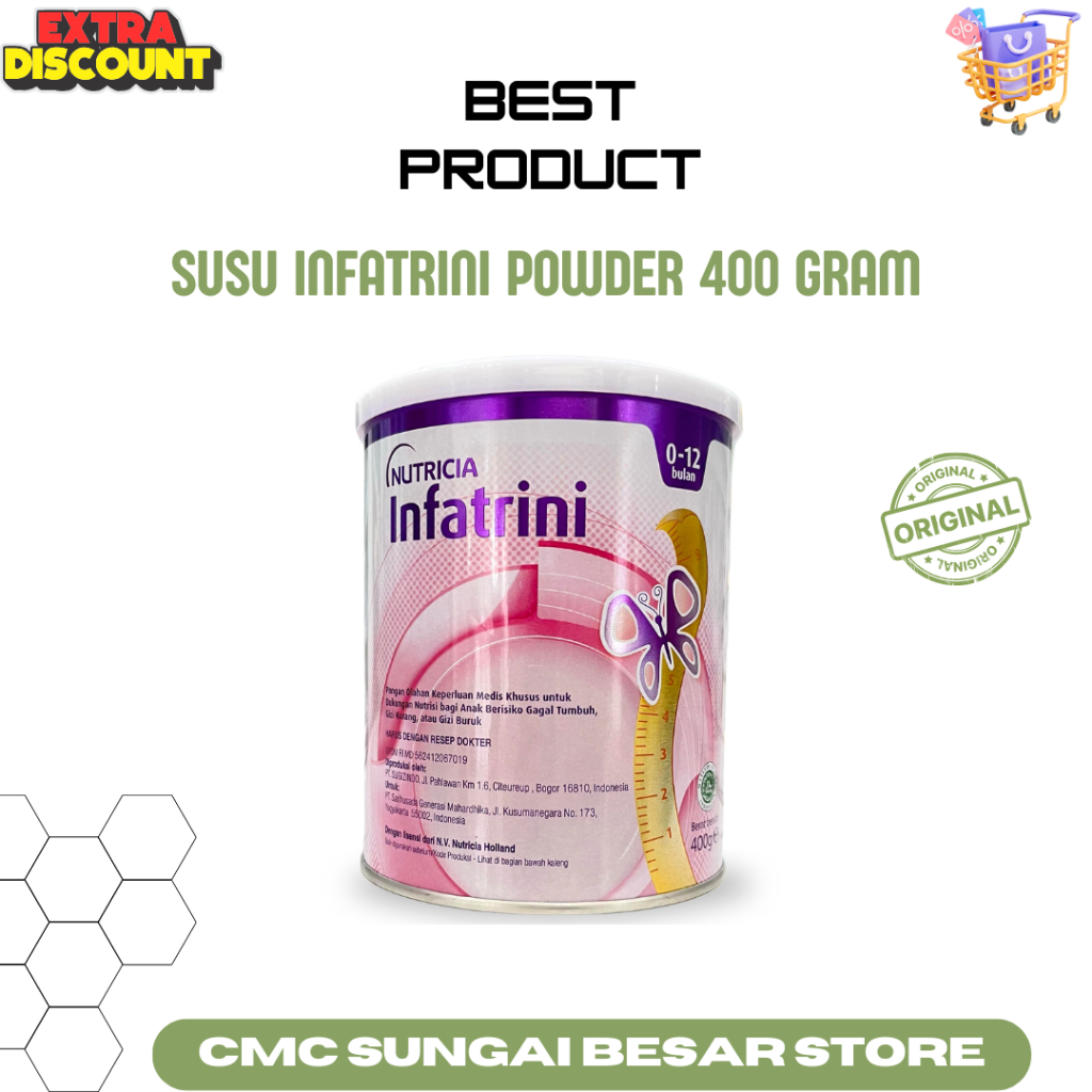 Jual Susu Infatrini Powder 400 gram | Shopee Indonesia