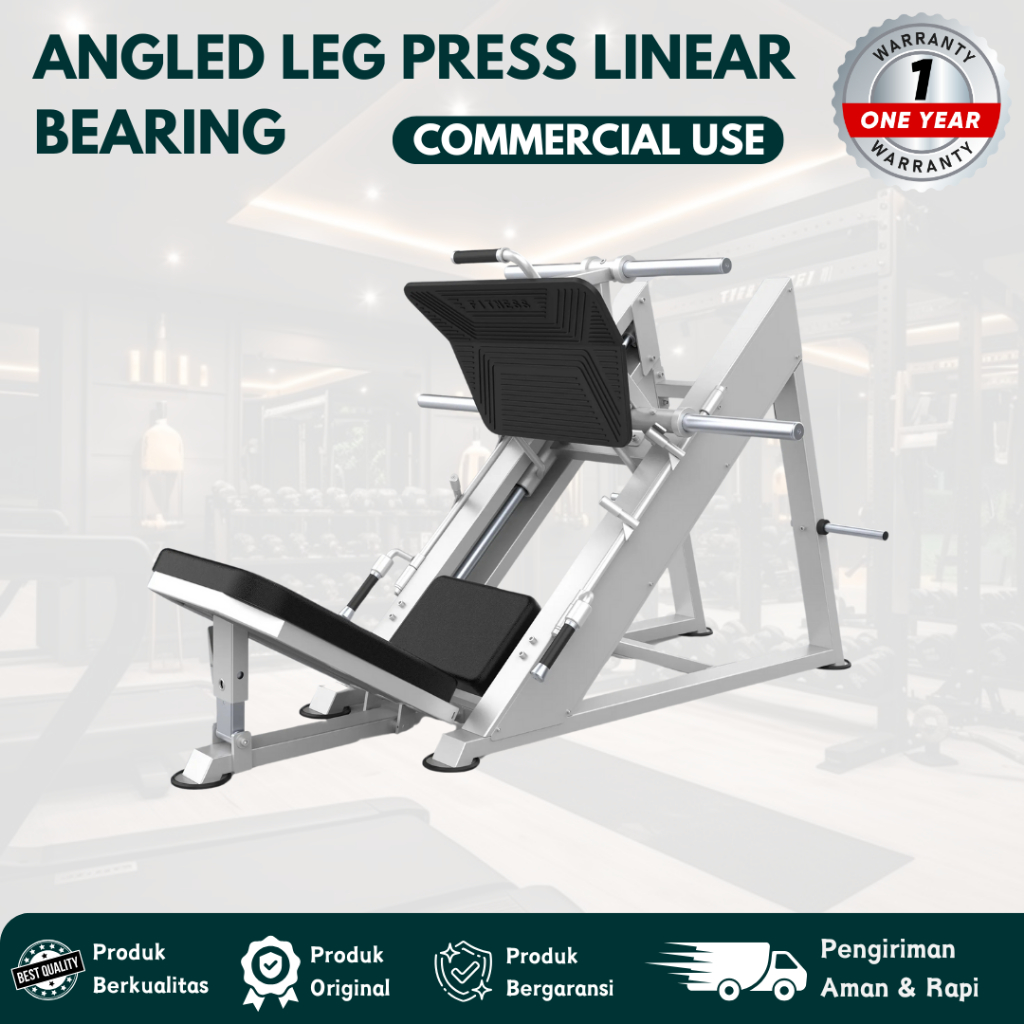 Jual Angled Leg Press Linear Bearing U3056S Alat Gym Komersil | Shopee ...