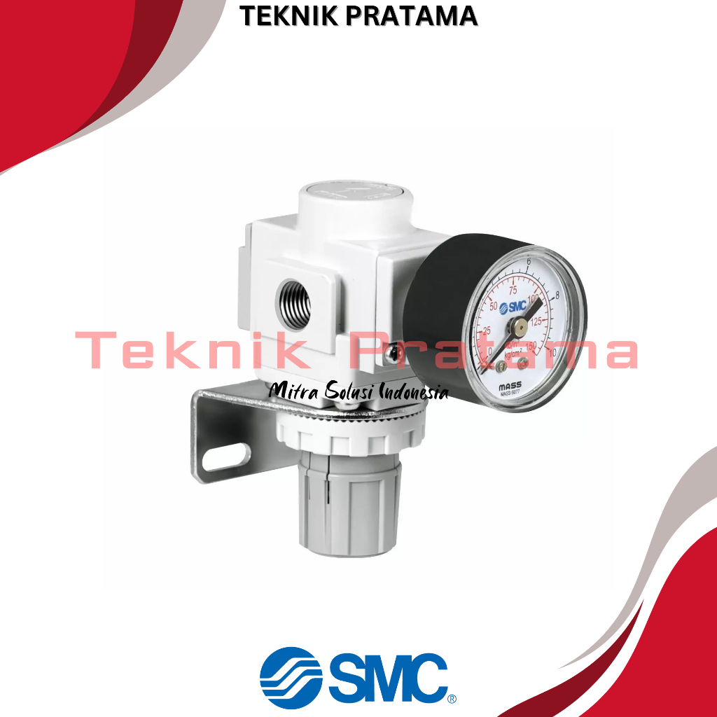 Jual Air Regulator SMC AR40-04BG-A port Size 1/2" Inch | Shopee Indonesia