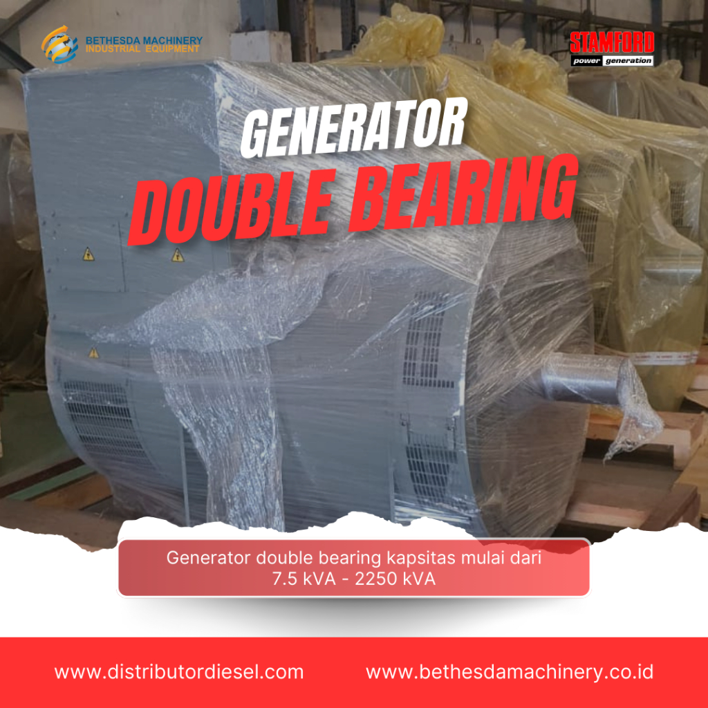 Jual Generator Stamford Double Bearing 10 kVA 8 kW - Generator 10 kVA ...