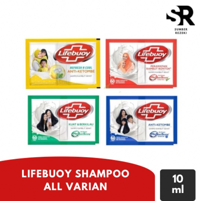 Jual Lifebuoy sampo all varian - Kemasan sachet - Per 12 sachet- 10 ml ...