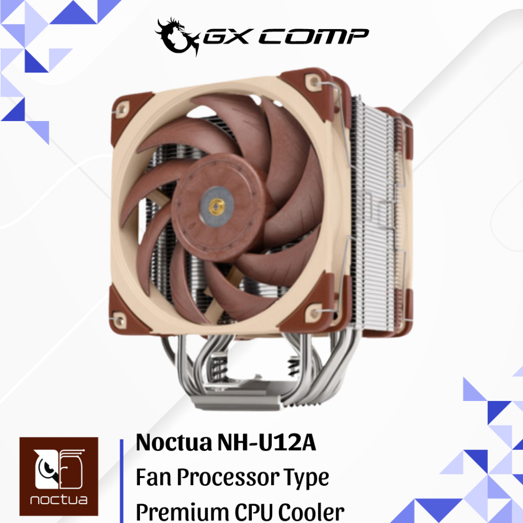Jual Noctua NH-U12A | Fan Processor Type Premium CPU Cooler | Shopee ...