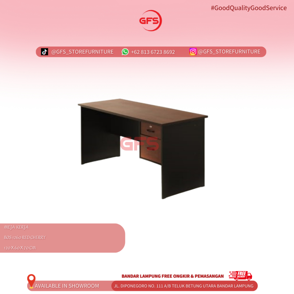 Jual GFS Lampung MEJA KERJA / MEJA KANTOR / MEJA TULIS / MEJA KARYAWAN ...