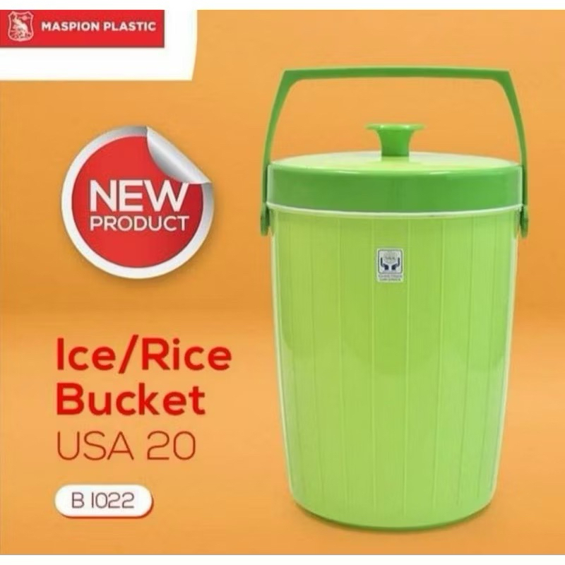 Jual MASPION USA-38 Rice / Ice Bucket USA 6,8,10,14,17,20,26,30 TERMOS ...
