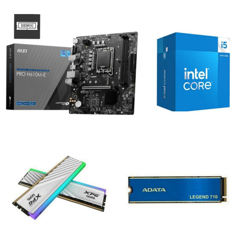 Jual Paket Processor Intel Core i5 14400 / i5 14400F Box Gen 14 LGA 1700 DDR5 | Shopee Indonesia