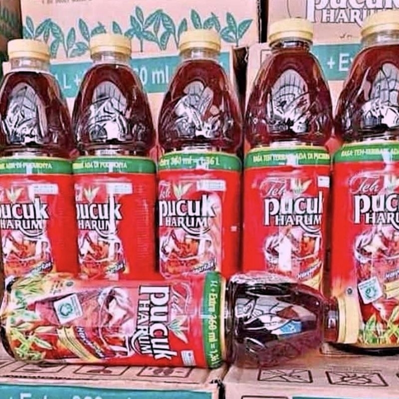 Jual Teh Pucuk Sekarton 1Liter Extra Original Melati 6 Botol Jumbo ...