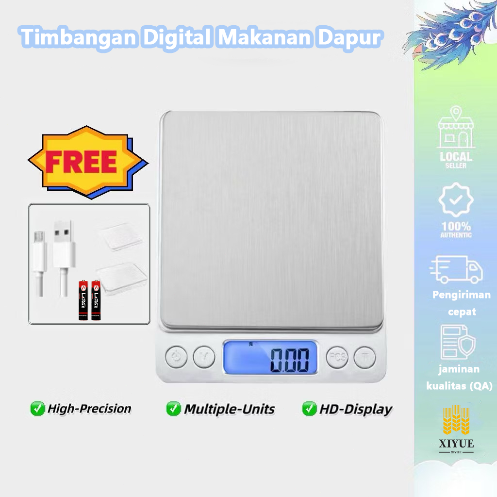Jual Timbangan Mini Digital 2kg /0.1gr / Timbangan Perhiasan ...