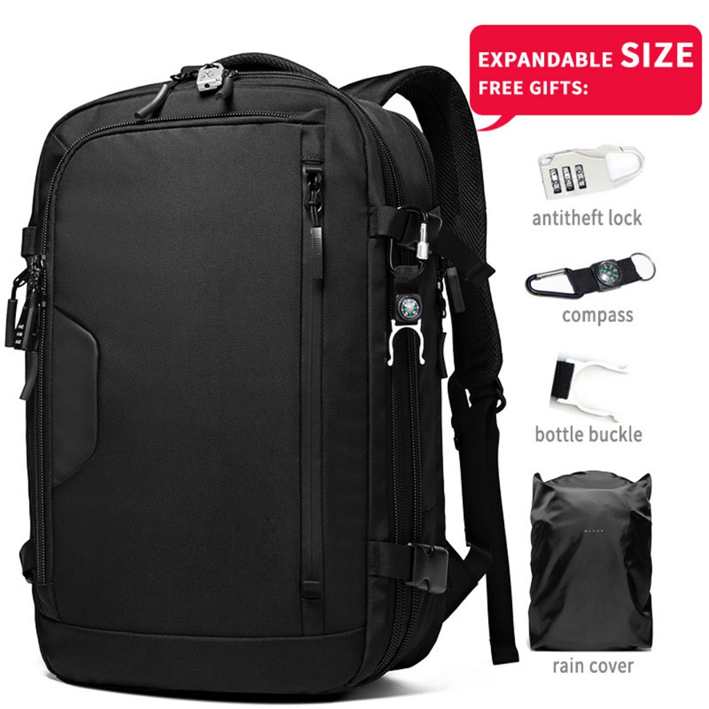 Jual BG22039 Tas Backpack Pria Cowok Kerja Travel Ransel Laptop 17 Ipad ...