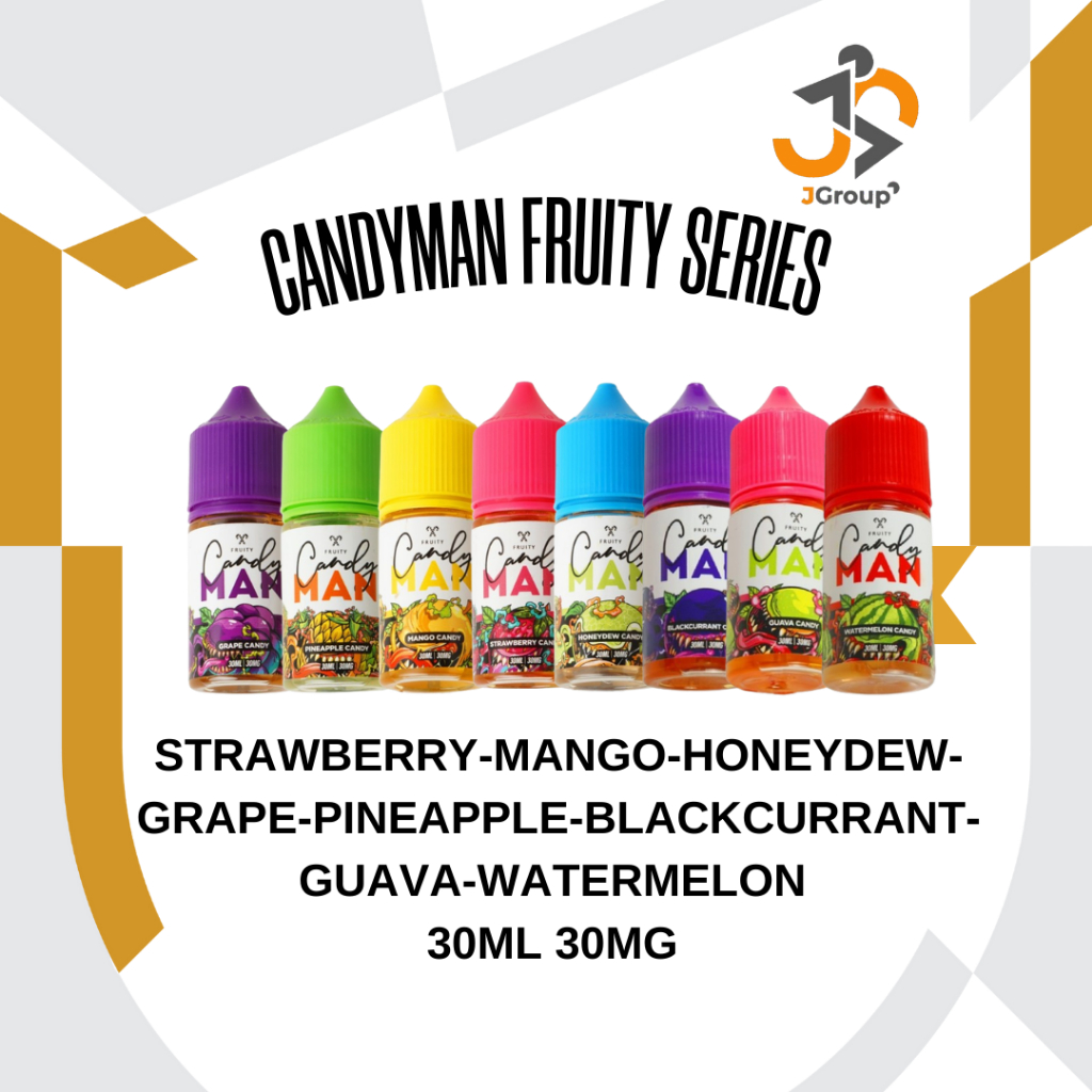 Jual CANDYMAN SALT 30ML 30MG SALTNIC E-LIQUID VAPORIZER VAPE | Shopee ...