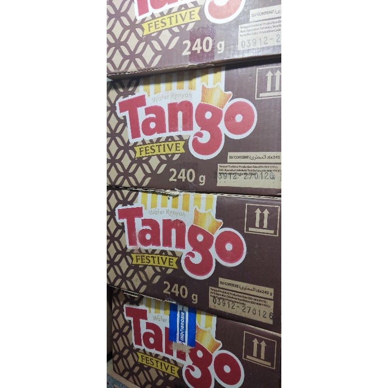 Jual Wafer Tango kaleng 1 dus isi 6 pcs | Shopee Indonesia