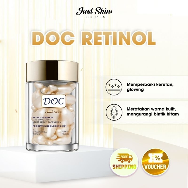Jual DOC RETINOL skincare ESSENCE original just skin original Korea isi ...