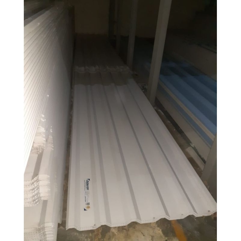 Jual Alderon double layer 830/Atap UPVC Alderon 830 double layer/meter ...