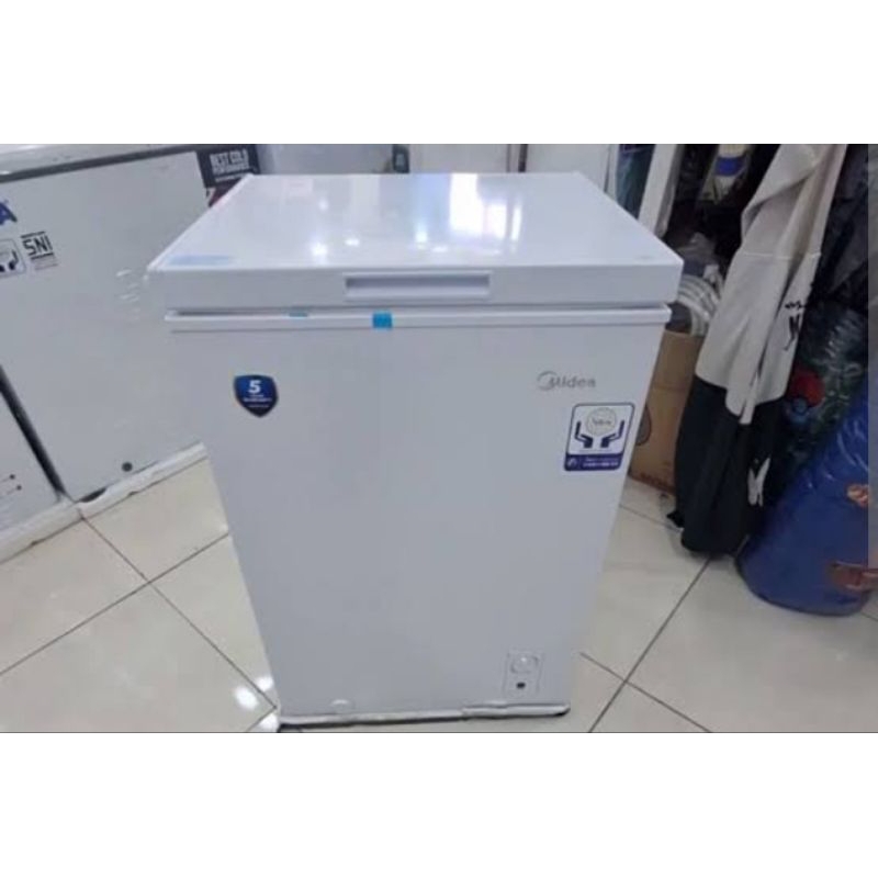Jual CHEST FREEZER BOX MIDEA HS-129CK (100L) BERGARANSI RESMI 5THN ...