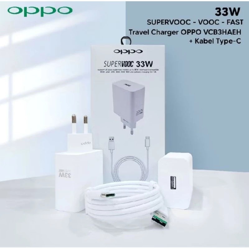 Jual Charger OPPO Supervooc 33W Fast Charging Type C & Micro 33 Watt ...