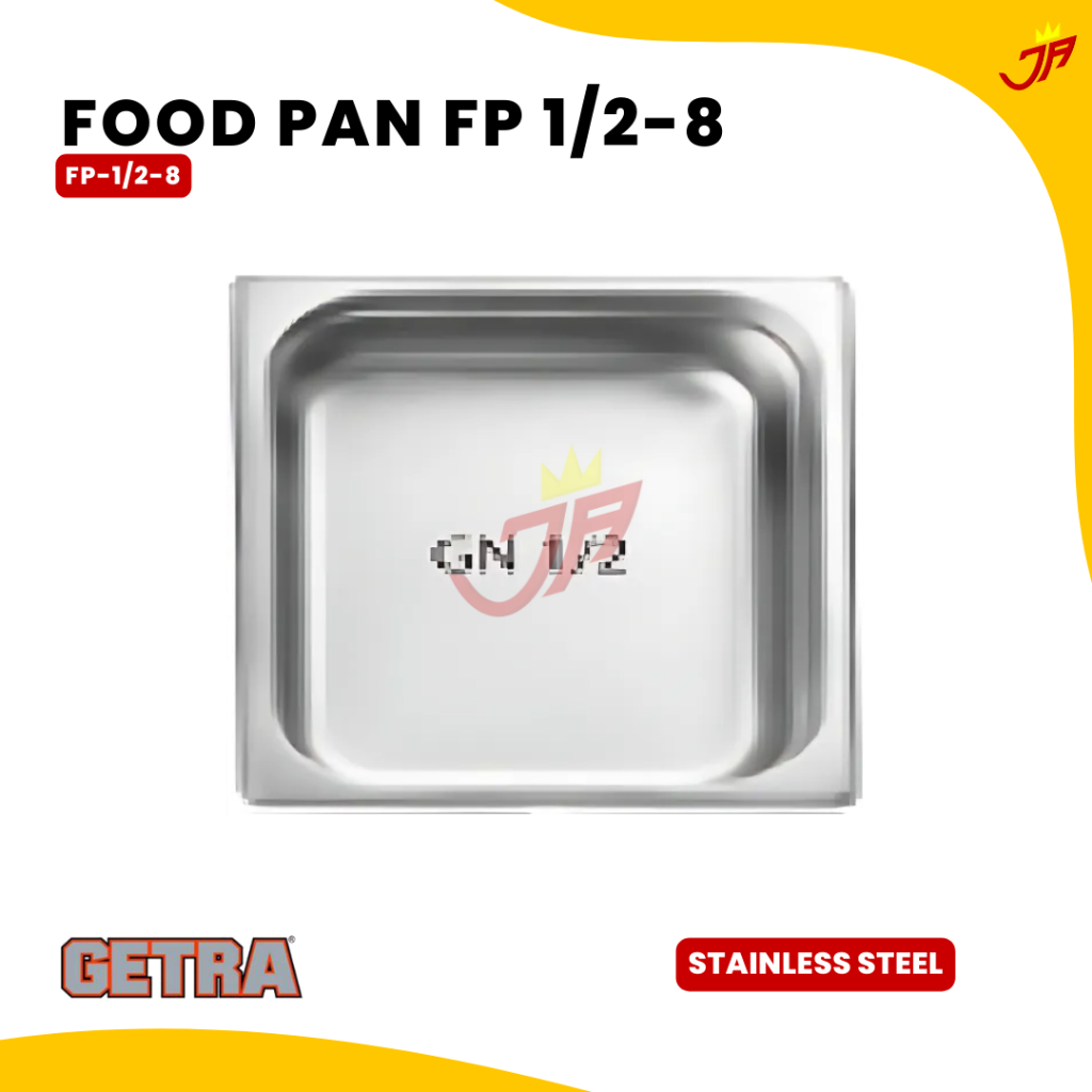 Jual GETRA - Stainless Steel Food Pan Tipe (FP 1/2-8) | Shopee Indonesia