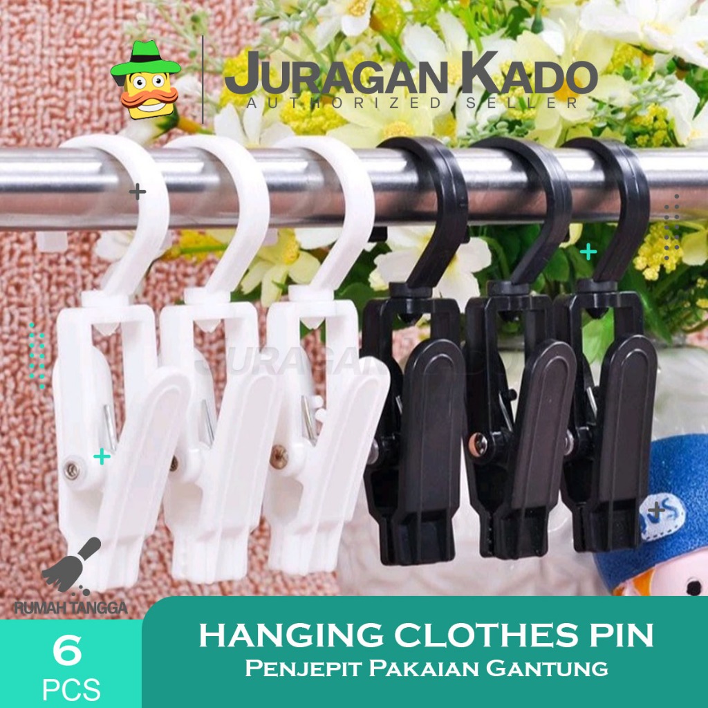 Jual Gantungan Hanger Jepit Hanger Kait Topi Kaos Kaki Gantungan ...