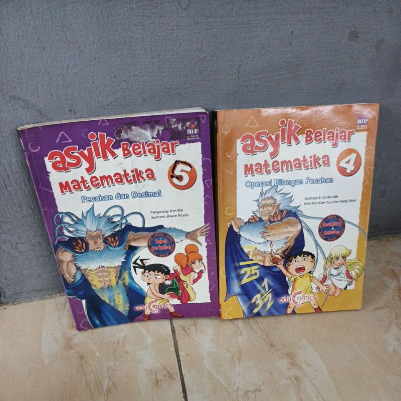 Jual Buku Bacaan anak Asyik Belajar Matematika by Kim Rin Original ...
