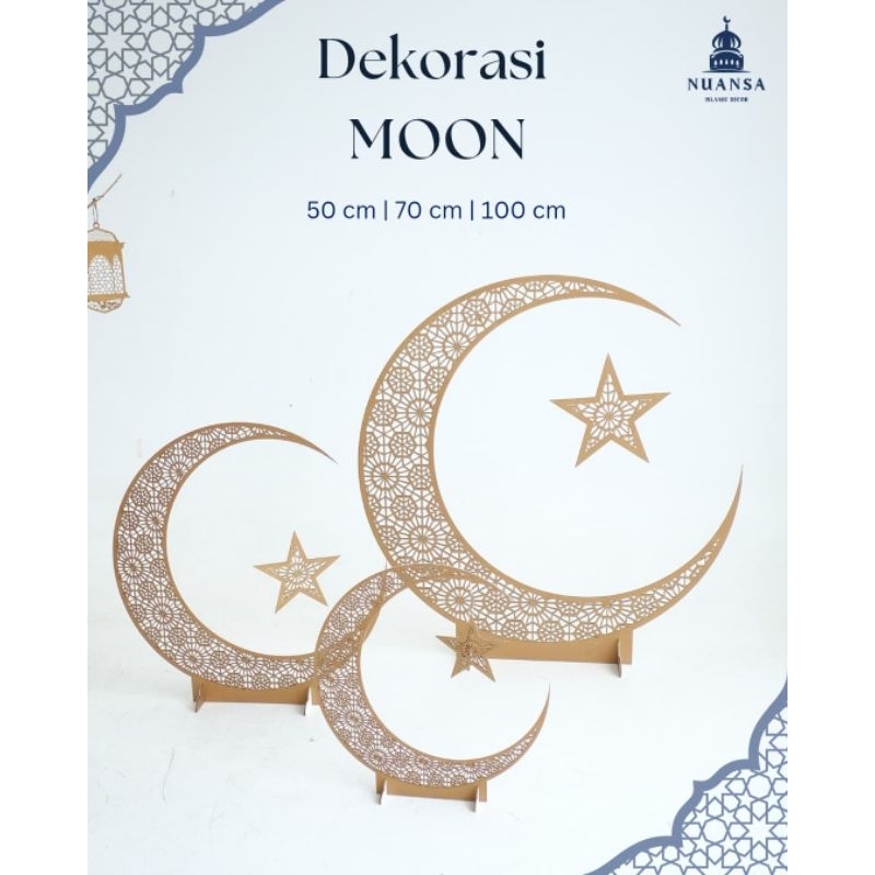 Jual Dekorasi Ramadan MOON ala Morocco - Hiasan Mushola Estetik ...