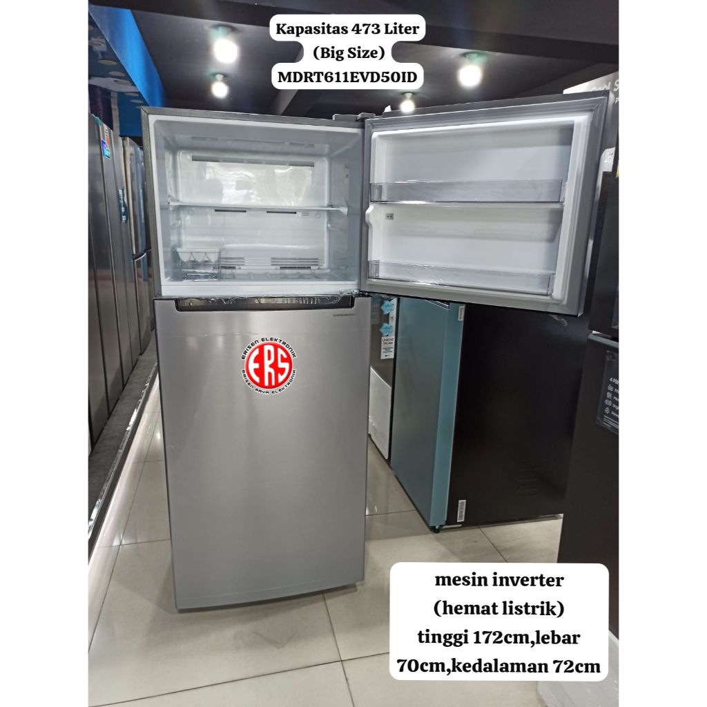 Jual Midea Kulkas 2 Pintu Kapasitas Besar 473L Everest Edition ...