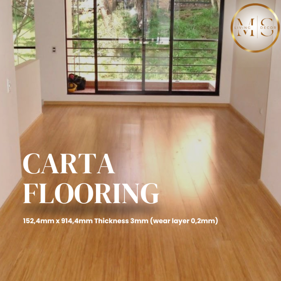 Jual Lantai Vinyl Carta Tebal 3mm / Lantai vinyl motif kayu | Shopee ...